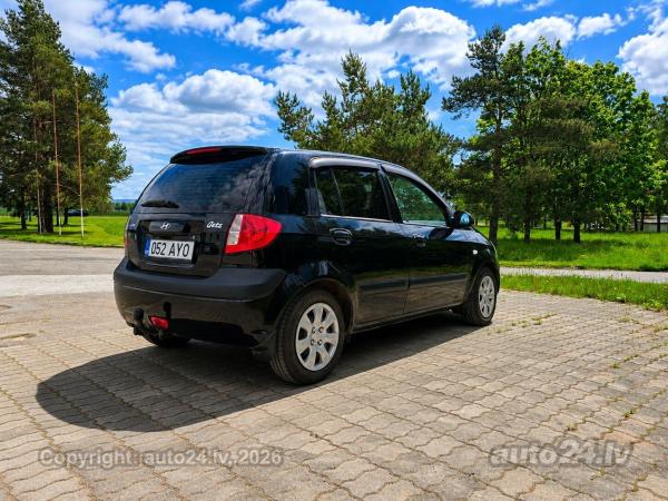 Black Hyundai Getz 2007 in Tartu, with an engine capacity of 1.40 L and mileage of 155 thousand km for 999 €, photo 4 on AUTOMOTO.COM.LV