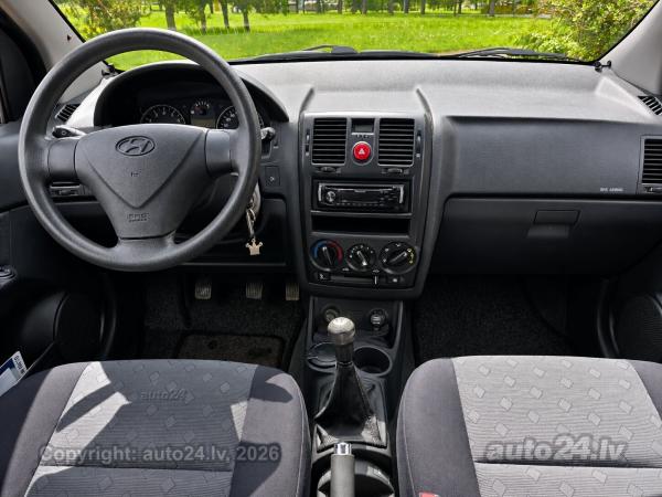Black Hyundai Getz 2007 in Tartu, with an engine capacity of 1.40 L and mileage of 155 thousand km for 999 €, photo 5 on AUTOMOTO.COM.LV