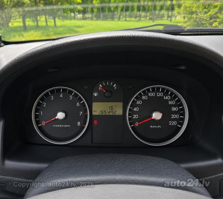 Melns Hyundai Getz 2007 Tartu, ar dzinēja tilpumu 1.40 L un nobraukumu 155 tūkst. km par 999 €, foto 10 vietnē AUTOMOTO.COM.LV