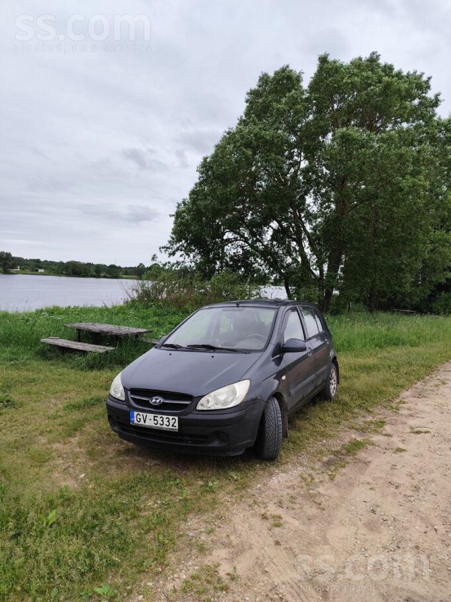 Melns Hyundai Getz 2007 Aizkraukle, ar dzinēja tilpumu 1.50 L un nobraukumu 226 tūkst. km par 850 €, foto 1 vietnē AUTOMOTO.COM.LV