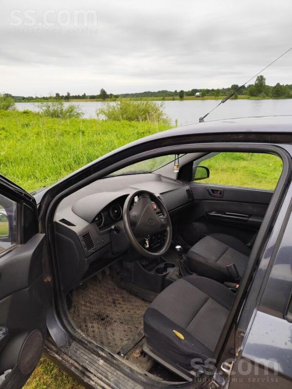 Melns Hyundai Getz 2007 Aizkraukle, ar dzinēja tilpumu 1.50 L un nobraukumu 226 tūkst. km par 850 €, foto 6 vietnē AUTOMOTO.COM.LV