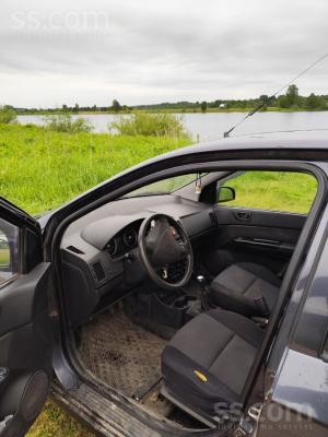 Melns Hyundai Getz 2007 Aizkraukle, ar dzinēja tilpumu 1.50 L un nobraukumu 226 tūkst. km par 850 €, foto 7 vietnē AUTOMOTO.COM.LV