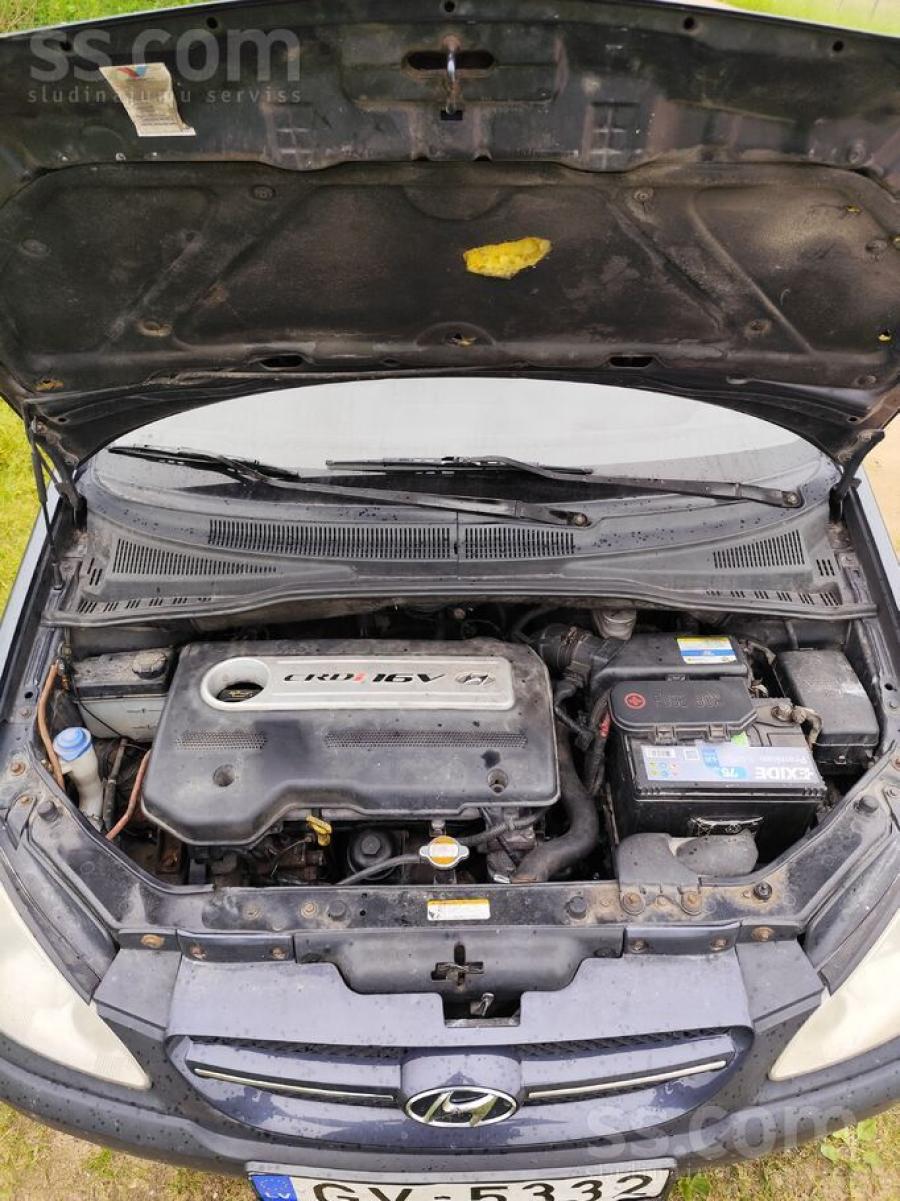 Melns Hyundai Getz 2007 Aizkraukle, ar dzinēja tilpumu 1.50 L un nobraukumu 226 tūkst. km par 850 €, foto 10 vietnē AUTOMOTO.COM.LV