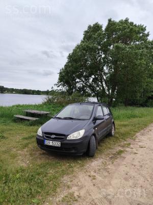 Melns Hyundai Getz 2007 Aizkraukle, ar dzinēja tilpumu 1.50 L un nobraukumu 226 tūkst. km par 850 €, foto  vietnē AUTOMOTO.COM.LV