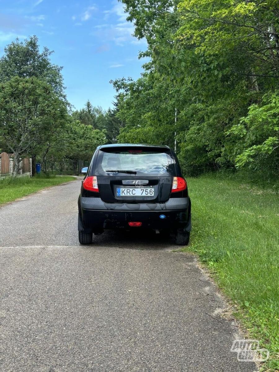 Черный Хендай Гетц 2007 в Вильнюс, объемом двигателя 1.50 л и пробегом 260 тыс. км за 600 €, фото 5 на AUTOMOTO.COM.LV