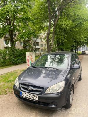 Black Hyundai Getz 2007 in Riga, with an engine capacity of 1.40 L and mileage of 170 thousand km for 950 €, photo  on AUTOMOTO.COM.LV