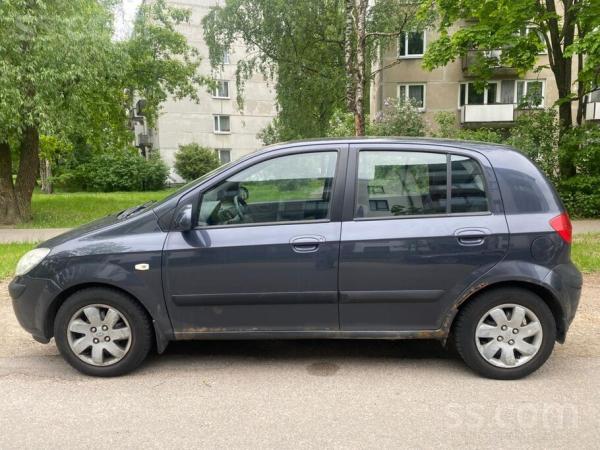 Черный Хендай Гетц 2007 в Рига, объемом двигателя 1.40 л и пробегом 170 тыс. км за 799 €, фото 2 на AUTOMOTO.COM.LV