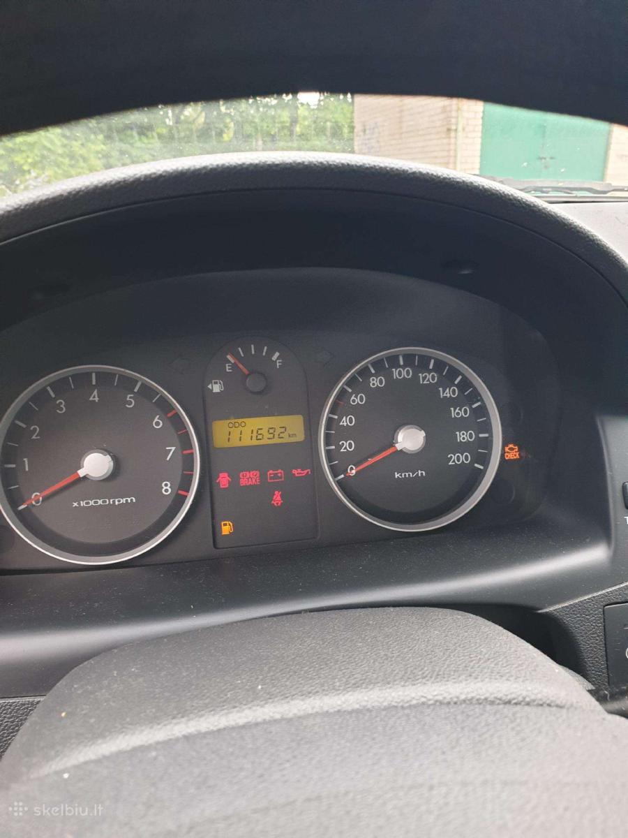 Melns Hyundai Getz 2007 Klaipėda, ar dzinēja tilpumu 1.10 L un nobraukumu 112 tūkst. km par 750 €, foto 6 vietnē AUTOMOTO.COM.LV