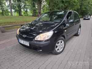 Черный Хендай Гетц 2007 в Бауска, объемом двигателя 1.40 л и пробегом 220 тыс. км за 1350 €, фото 1 на AUTOMOTO.COM.LV
