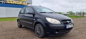 Black Hyundai Getz 2008 in Riga, with an engine capacity of 1.10 L and mileage of 152 thousand km for 1550 €, photo 8 on AUTOMOTO.COM.LV