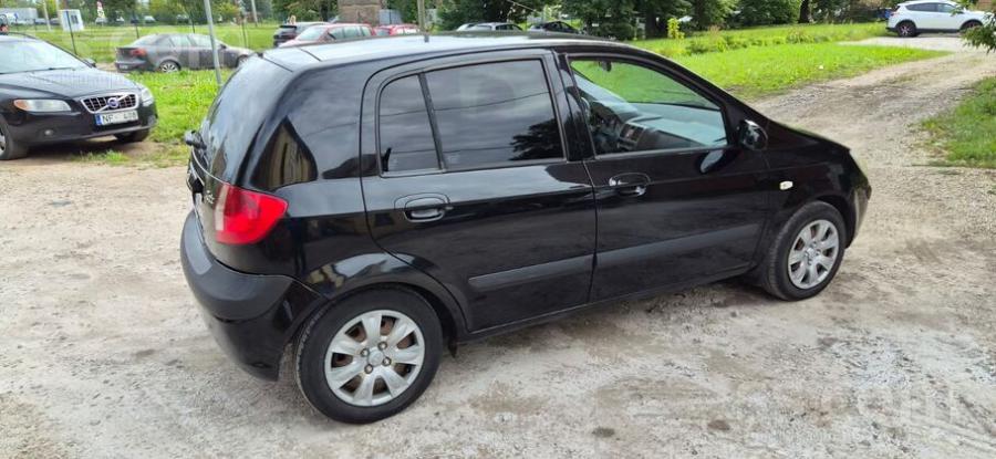 Melns Hyundai Getz 2008 Rīga, ar dzinēja tilpumu 1.40 L un nobraukumu 155 tūkst. km par 850 €, foto 4 vietnē AUTOMOTO.COM.LV