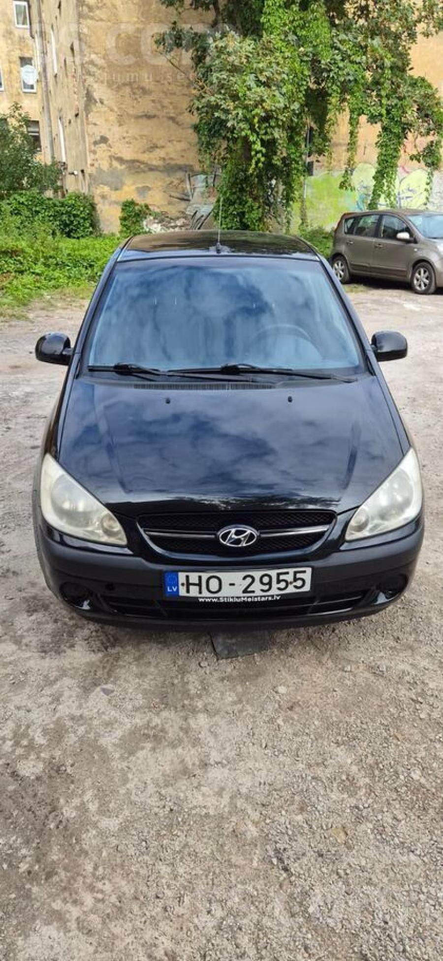 Melns Hyundai Getz 2008 Rīga, ar dzinēja tilpumu 1.40 L un nobraukumu 155 tūkst. km par 850 €, foto 6 vietnē AUTOMOTO.COM.LV