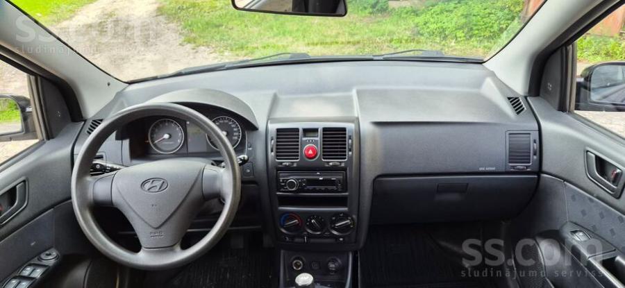 Melns Hyundai Getz 2008 Rīga, ar dzinēja tilpumu 1.40 L un nobraukumu 155 tūkst. km par 850 €, foto 9 vietnē AUTOMOTO.COM.LV