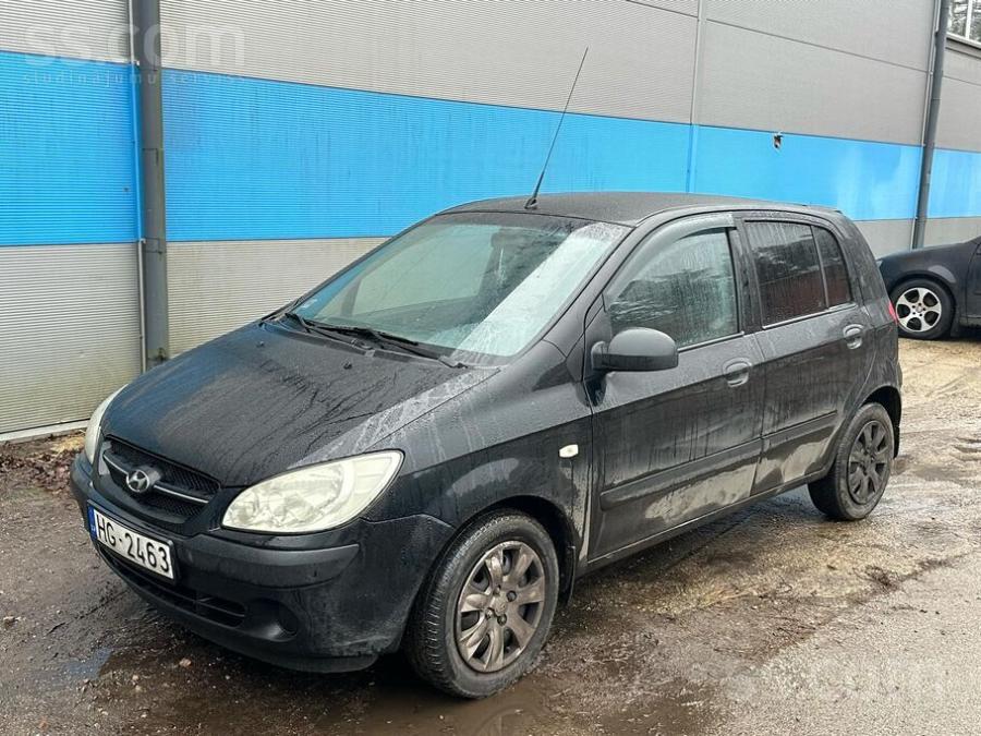 Melns Hyundai Getz 2009 Rīga, ar dzinēja tilpumu 1.50 L un nobraukumu 238 tūkst. km par 495 €, foto 1 vietnē AUTOMOTO.COM.LV