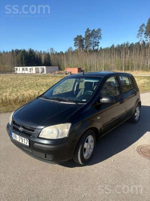 Melns Hyundai Getz 2005 Tukums, ar dzinēja tilpumu 1.30 L un nobraukumu 322 tūkst. km par 1200 €, foto  vietnē AUTOMOTO.COM.LV