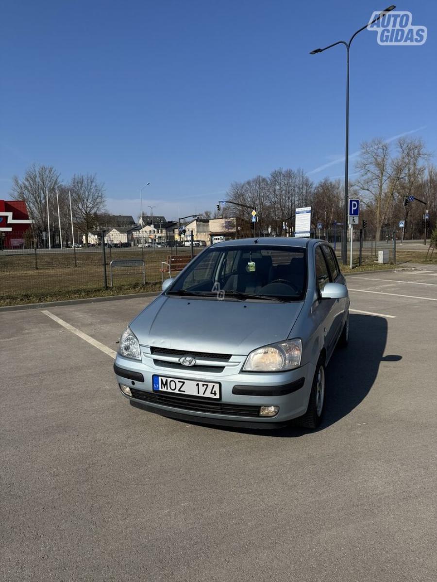 Zils Hyundai Getz 2003 Palanga, ar dzinēja tilpumu 1.60 L un nobraukumu 143 tūkst. km par 950 €, foto 2 vietnē AUTOMOTO.COM.LV