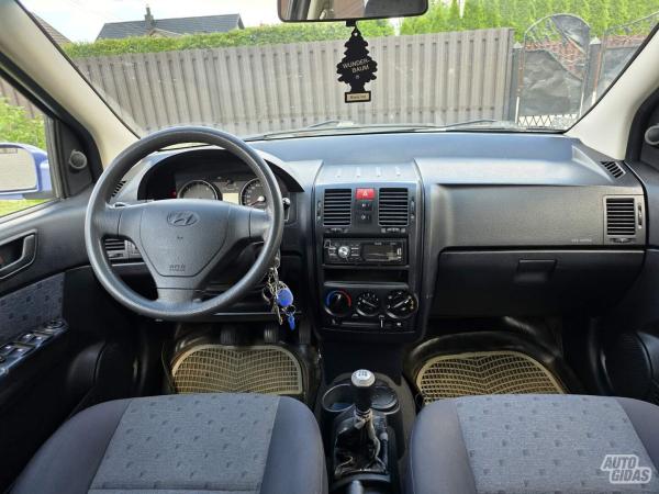 Blue Hyundai Getz 2003 in Vilnius, with an engine capacity of 1.50 L and mileage of 165 thousand km for 900 €, photo 8 on AUTOMOTO.COM.LV