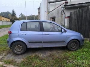 Zils Hyundai Getz 2003 Rīga, ar dzinēja tilpumu 1.50 L un nobraukumu 198 tūkst. km par 1399 €, foto  vietnē AUTOMOTO.COM.LV