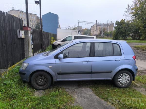 Zils Hyundai Getz 2003 Rīga, ar dzinēja tilpumu 1.50 L un nobraukumu 198 tūkst. km par 1399 €, foto 4 vietnē AUTOMOTO.COM.LV