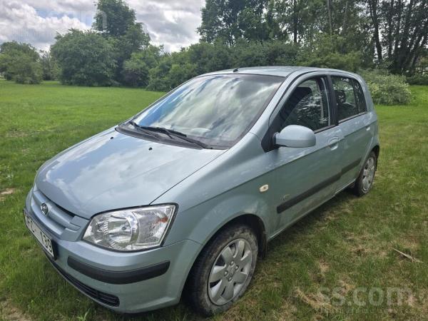 Zils Hyundai Getz 2004 Alūksne, ar dzinēja tilpumu 1.50 L un nobraukumu 91 tūkst. km par 2200 €, foto 1 vietnē AUTOMOTO.COM.LV