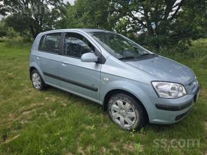 Blue Hyundai Getz 2004 in Aluksne, with an engine capacity of 1.50 L and mileage of 91 thousand km for 2200 €, photo 3 on AUTOMOTO.COM.LV