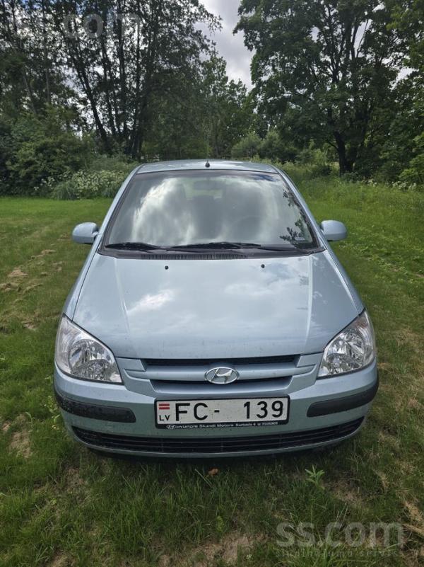 Zils Hyundai Getz 2004 Alūksne, ar dzinēja tilpumu 1.50 L un nobraukumu 91 tūkst. km par 2200 €, foto 3 vietnē AUTOMOTO.COM.LV