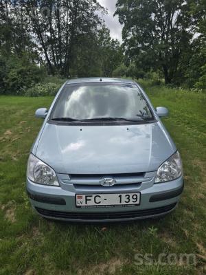 Blue Hyundai Getz 2004 in Aluksne, with an engine capacity of 1.50 L and mileage of 91 thousand km for 2200 €, photo 4 on AUTOMOTO.COM.LV