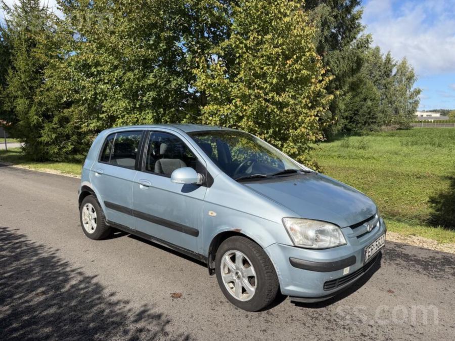 Zils Hyundai Getz 2004 Rīga, ar dzinēja tilpumu 1.30 L un nobraukumu 142 tūkst. km par 850 €, foto 1 vietnē AUTOMOTO.COM.LV