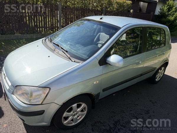 Zils Hyundai Getz 2004 Rīga, ar dzinēja tilpumu 1.30 L un nobraukumu 142 tūkst. km par 850 €, foto 3 vietnē AUTOMOTO.COM.LV