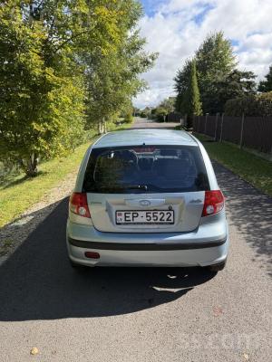 Zils Hyundai Getz 2004 Rīga, ar dzinēja tilpumu 1.30 L un nobraukumu 142 tūkst. km par 850 €, foto 5 vietnē AUTOMOTO.COM.LV