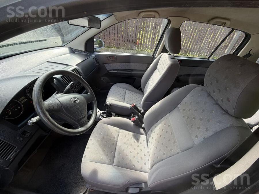 Zils Hyundai Getz 2004 Rīga, ar dzinēja tilpumu 1.30 L un nobraukumu 142 tūkst. km par 850 €, foto 7 vietnē AUTOMOTO.COM.LV