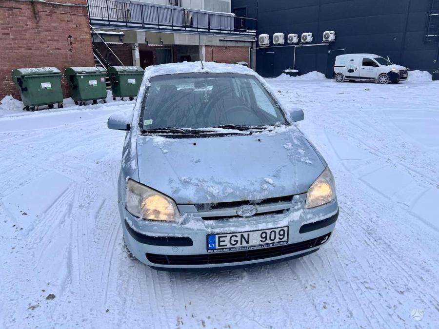 Zils Hyundai Getz 2005 Klaipėda, ar dzinēja tilpumu 1.34 L un nobraukumu 199 tūkst. km par 1399 €, foto 1 vietnē AUTOMOTO.COM.LV