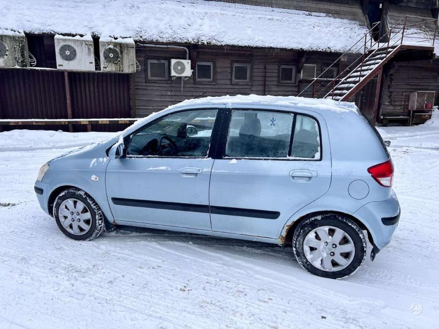 Zils Hyundai Getz 2005 Klaipėda, ar dzinēja tilpumu 1.34 L un nobraukumu 199 tūkst. km par 1399 €, foto 4 vietnē AUTOMOTO.COM.LV