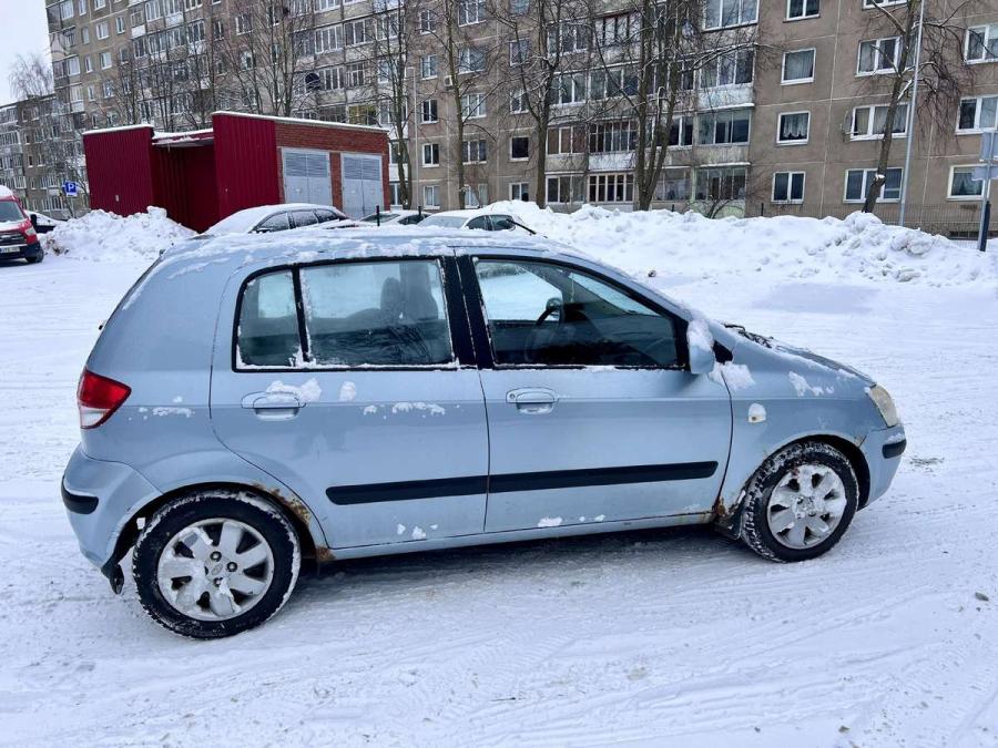 Zils Hyundai Getz 2005 Klaipėda, ar dzinēja tilpumu 1.34 L un nobraukumu 199 tūkst. km par 1399 €, foto 5 vietnē AUTOMOTO.COM.LV