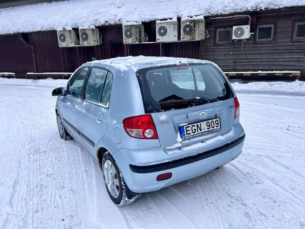 Zils Hyundai Getz 2005 Klaipėda, ar dzinēja tilpumu 1.34 L un nobraukumu 199 tūkst. km par 1399 €, foto 6 vietnē AUTOMOTO.COM.LV