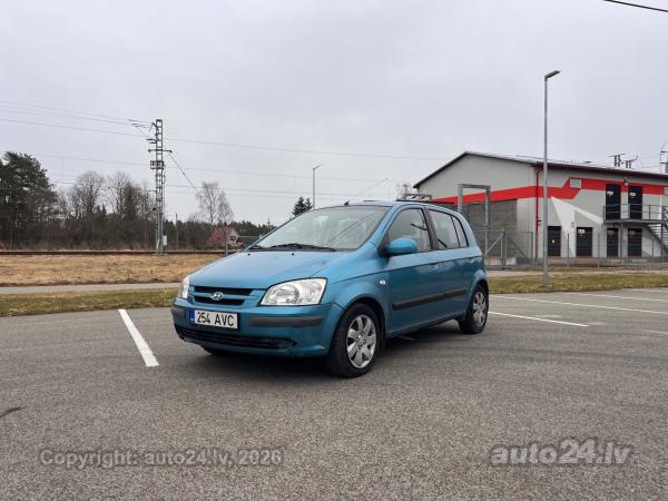Blue Hyundai Getz 2005 in Tallinn, with an engine capacity of 1.30 L and mileage of 195 thousand km for 500 €, photo 1 on AUTOMOTO.COM.LV