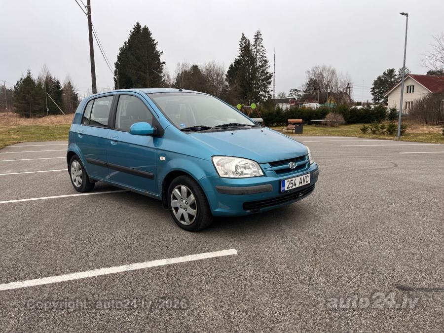Blue Hyundai Getz 2005 in Tallinn, with an engine capacity of 1.30 L and mileage of 195 thousand km for 500 €, photo 3 on AUTOMOTO.COM.LV