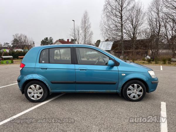 Blue Hyundai Getz 2005 in Tallinn, with an engine capacity of 1.30 L and mileage of 195 thousand km for 500 €, photo 4 on AUTOMOTO.COM.LV