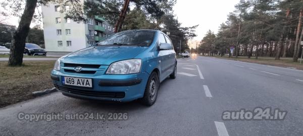 Zils Hyundai Getz 2005 Tallina, ar dzinēja tilpumu 1.30 L un nobraukumu 132 tūkst. km par 700 €, foto 2 vietnē AUTOMOTO.COM.LV