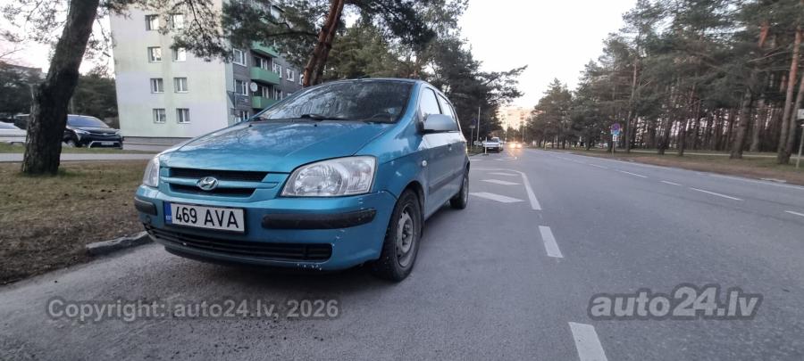 Blue Hyundai Getz 2005 in Tallinn, with an engine capacity of 1.30 L and mileage of 132 thousand km for 700 €, photo 3 on AUTOMOTO.COM.LV