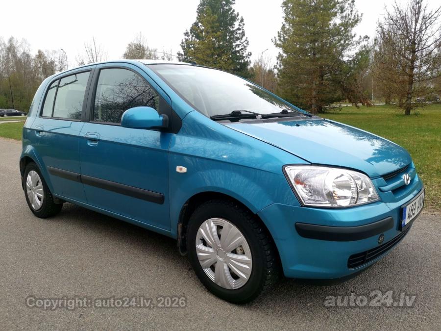 Blue Hyundai Getz 2005 in Tartu, with an engine capacity of 1.30 L and mileage of 130 thousand km for 890 €, photo 3 on AUTOMOTO.COM.LV