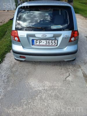 Blue Hyundai Getz 2005 in Cesis, with an engine capacity of 1.50 L and mileage of 266 thousand km for 1070 €, photo 4 on AUTOMOTO.COM.LV
