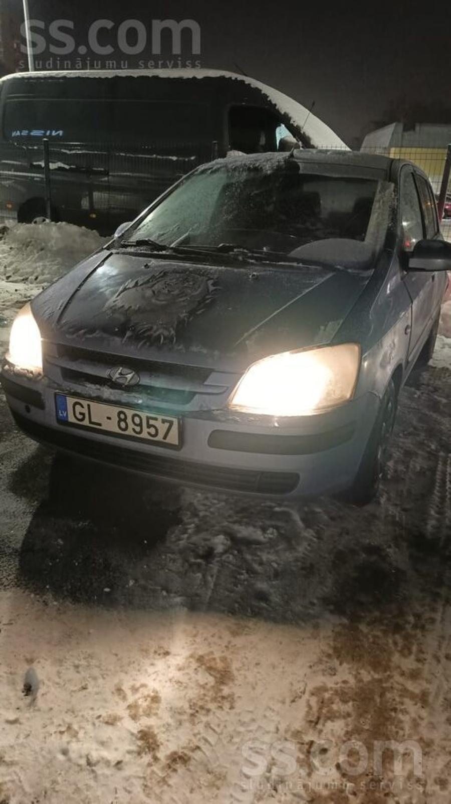 Blue Hyundai Getz 2006 in Riga, with an engine capacity of 1.40 L and mileage of 280 thousand km for 320 €, photo 2 on AUTOMOTO.COM.LV