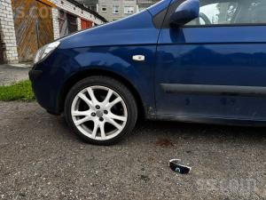 Blue Hyundai Getz 2006 in Riga, with an engine capacity of 1.50 L and mileage of 201 thousand km for 450 €, photo 4 on AUTOMOTO.COM.LV