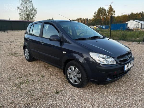 Zils Hyundai Getz 2007 Rīga, ar dzinēja tilpumu 1.40 L un nobraukumu 154 tūkst. km par 1350 €, foto 1 vietnē AUTOMOTO.COM.LV