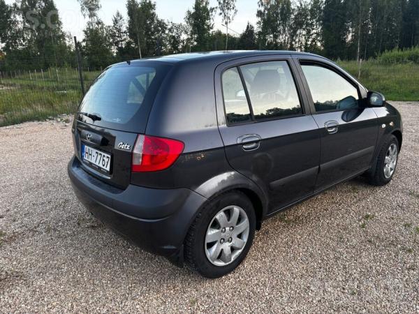 Zils Hyundai Getz 2007 Rīga, ar dzinēja tilpumu 1.40 L un nobraukumu 154 tūkst. km par 1350 €, foto 2 vietnē AUTOMOTO.COM.LV