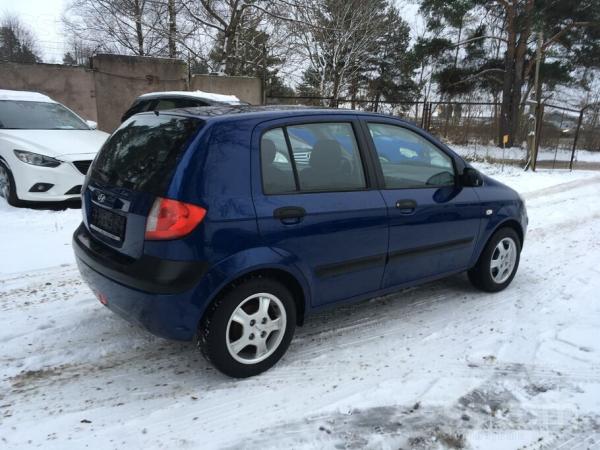 Zils Hyundai Getz 2007 Rīga, ar dzinēja tilpumu 1.10 L un nobraukumu 0 tūkst. km par 2250 €, foto 3 vietnē AUTOMOTO.COM.LV