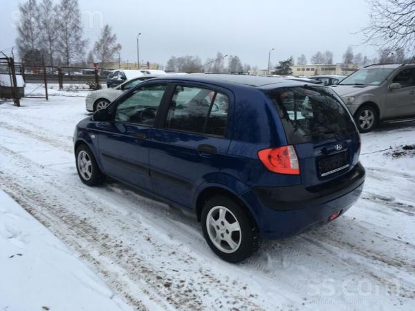 Zils Hyundai Getz 2007 Rīga, ar dzinēja tilpumu 1.10 L un nobraukumu 0 tūkst. km par 2250 €, foto 7 vietnē AUTOMOTO.COM.LV