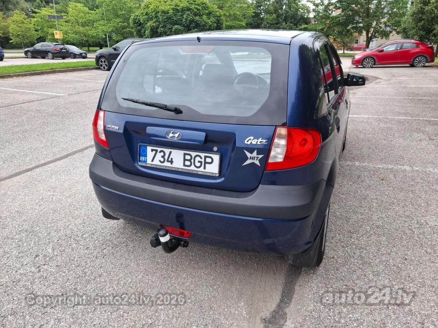 Zils Hyundai Getz 2007 Tartu, ar dzinēja tilpumu 1.10 L un nobraukumu 207 tūkst. km par 1690 €, foto 9 vietnē AUTOMOTO.COM.LV