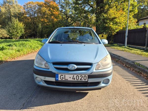 Zils Hyundai Getz 2007 Rīga, ar dzinēja tilpumu 1.40 L un nobraukumu 278 tūkst. km par 400 €, foto 1 vietnē AUTOMOTO.COM.LV